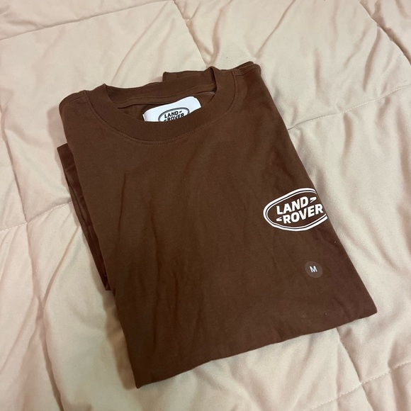 PacSun | Tops | Pacsun Land Rover Brown Tshirt M New | Poshmark